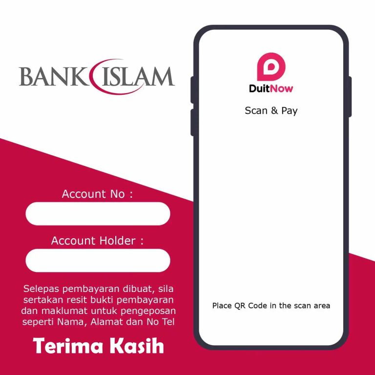 Contoh Template Akaun Bank Untuk Online Seller - Notaria