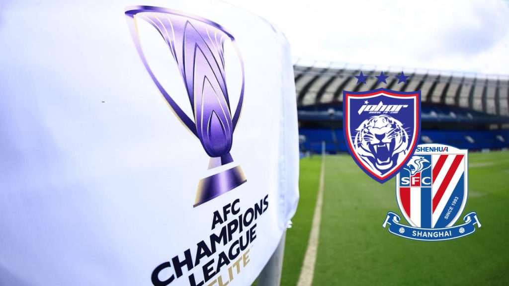 Siaran Langsung (Live Streaming) JDT vs Shanghai Shenhua Di ACLE 2025/26 - Notaria